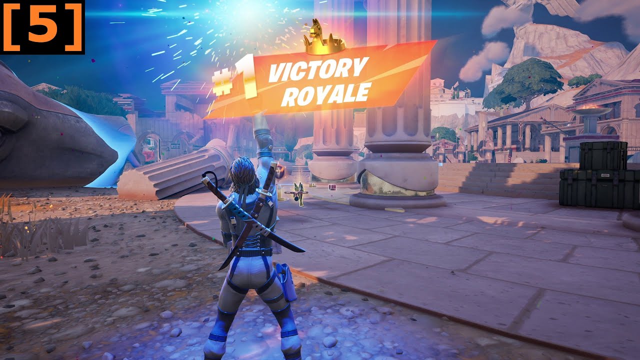 [5] Fortnite: C5 S3 - Zero Build Solo Win - YouTube