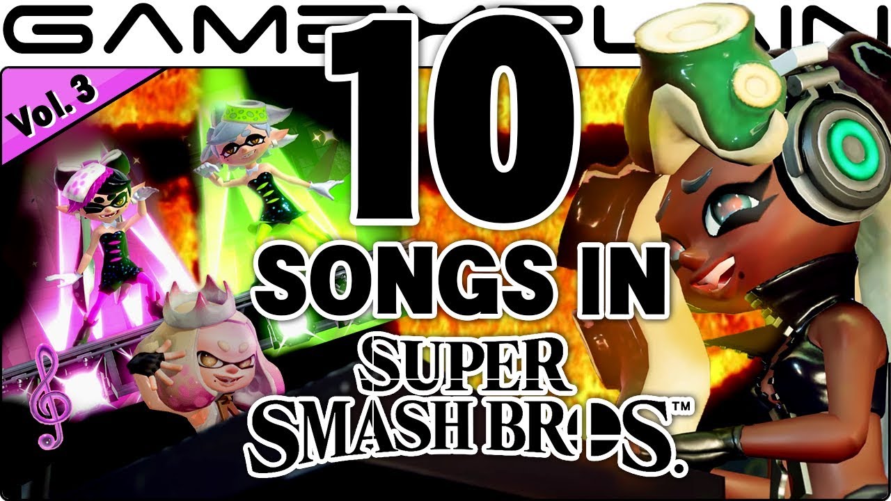 10 Songs to Smash To in Smash Bros. Ultimate Vol. 3! (Splatoon) - YouTube
