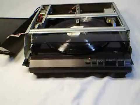 Sony PS-FL7II Linear Tracking Turntable Demonstration - YouTube