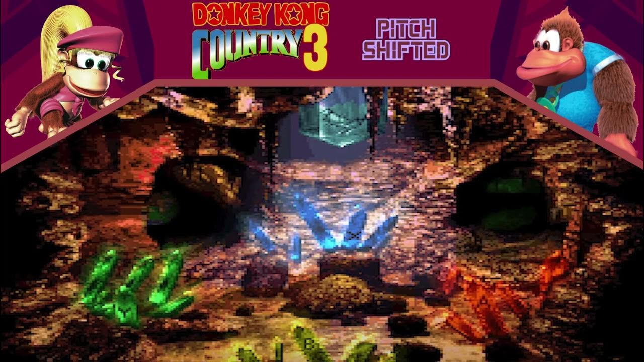 Crystal Chasm (Pitch Shifted) - Donkey Kong Country 3 - YouTube