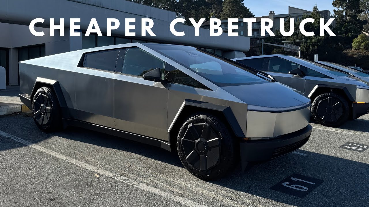 Foundation Series Cybertruck Vs Regular