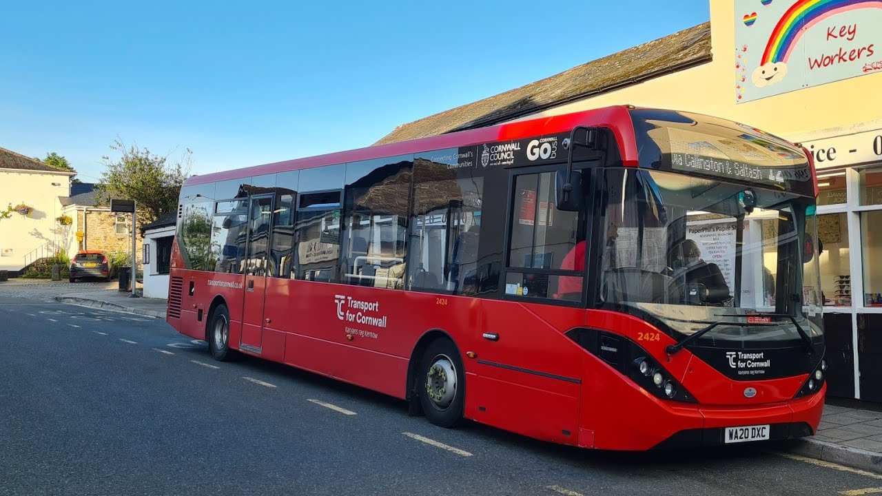 Plymouth Citybus (Go Cornwall) Enviro 200MMC WA20DXC on a 12 to ...