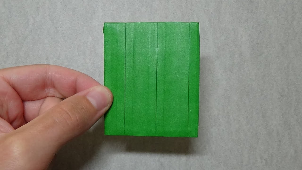 Origami Fence Flicker - Pure Origami - YouTube