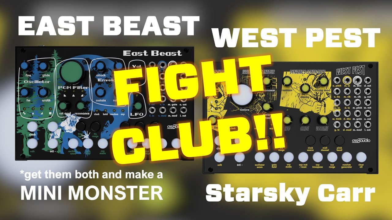 Cre8audio East Beast vs West Pest // There's only one way to sort it ...
