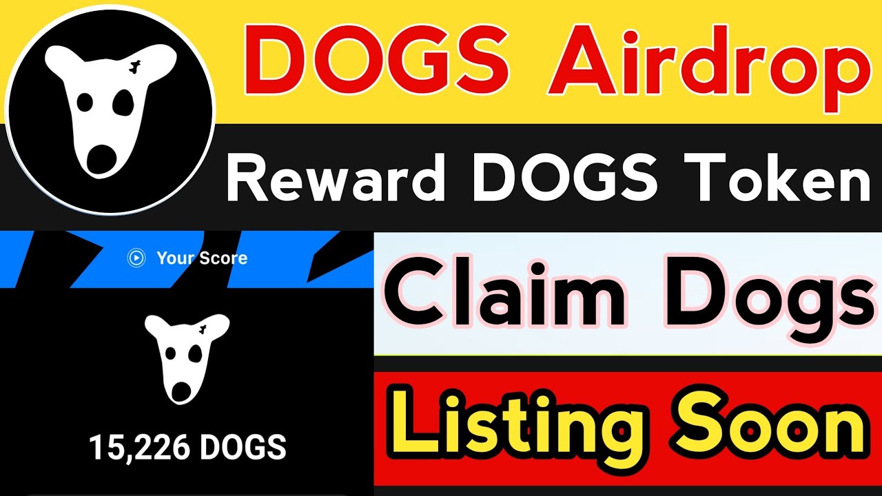 DOGS Community Airdrop Reward Dogs Token || DOGS Token Claim || DOGS ...