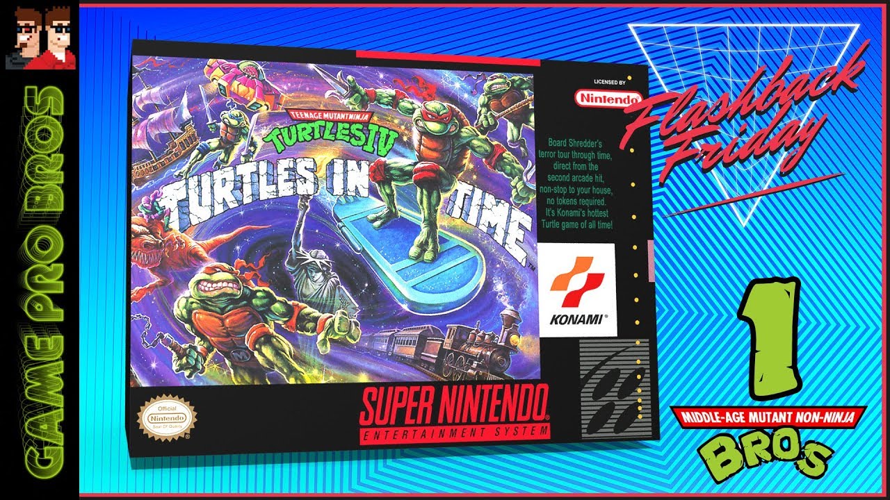 Teenage Mutant Ninja Turtles: Turtles in Time (SNES) - Flashback Friday ...