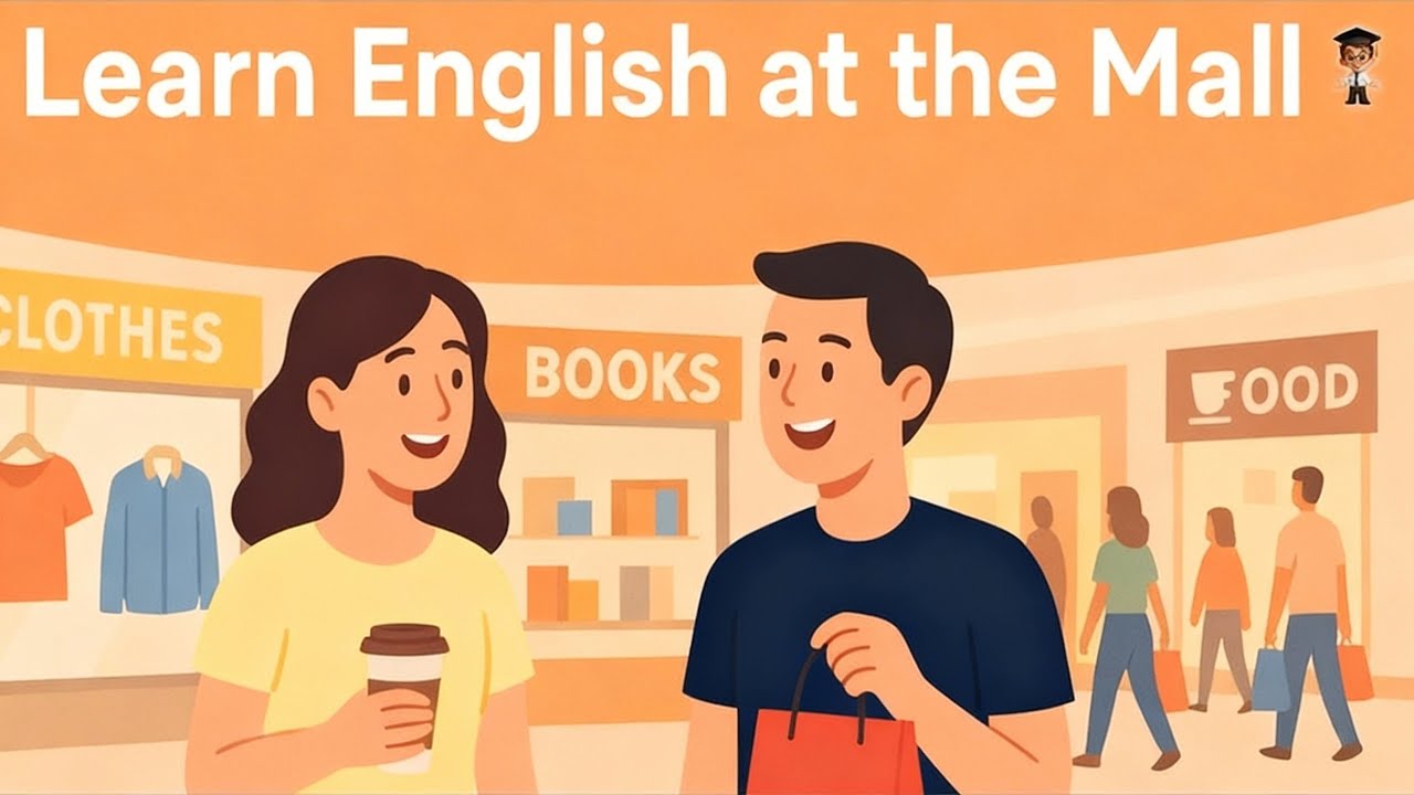 Real Life English Practice - Learn English at the Mall | English ...