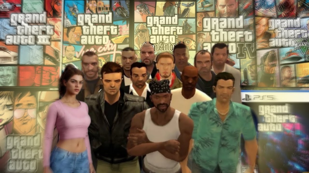 Evolution of Grand Theft Auto trailers - YouTube