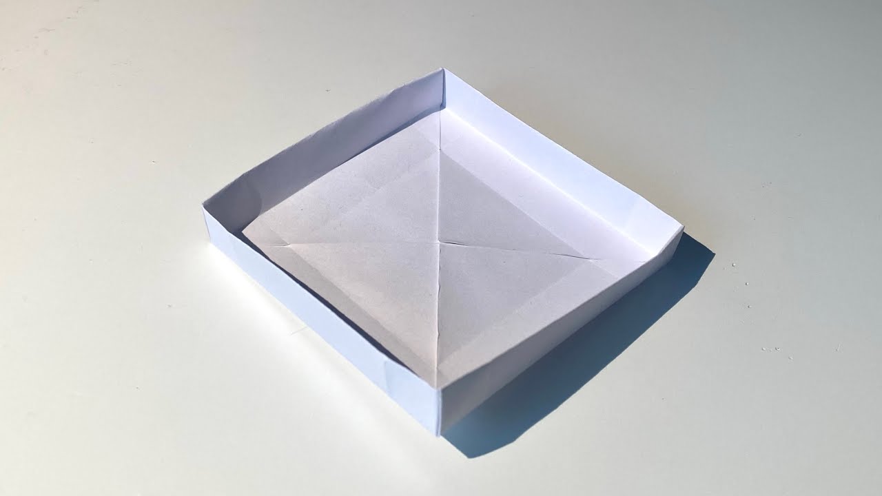 How To Make a Shallow Box - YouTube