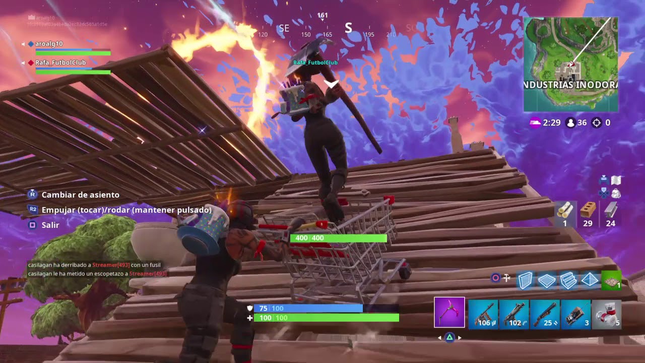 Jugando con Rafa a Fortnite (duos) - YouTube