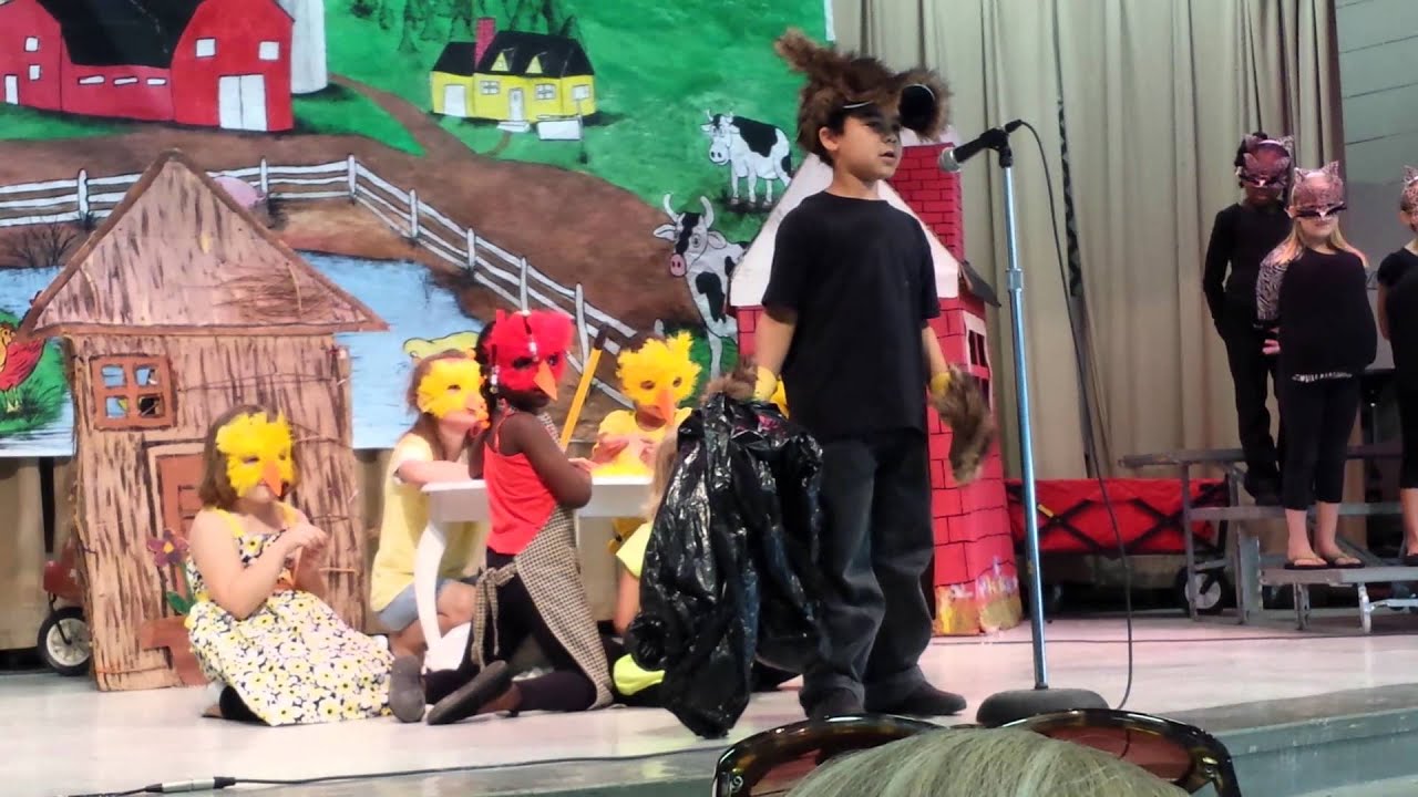 Little Red Hen Play (starring the Fox!) - YouTube