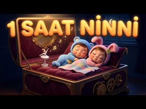 Müzik Kutusu Ninnisi 🎵🩰 1 Saat Ninni | Bebek Uyku Müziği | Kesintisiz