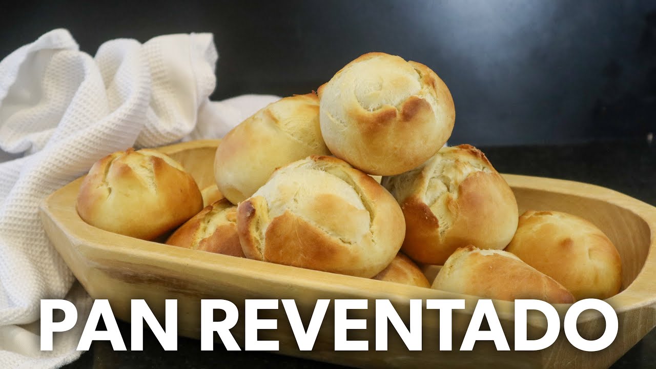 Cómo Hacer PAN REVENTADO (Receta Revelada) 🥐😋 - YouTube