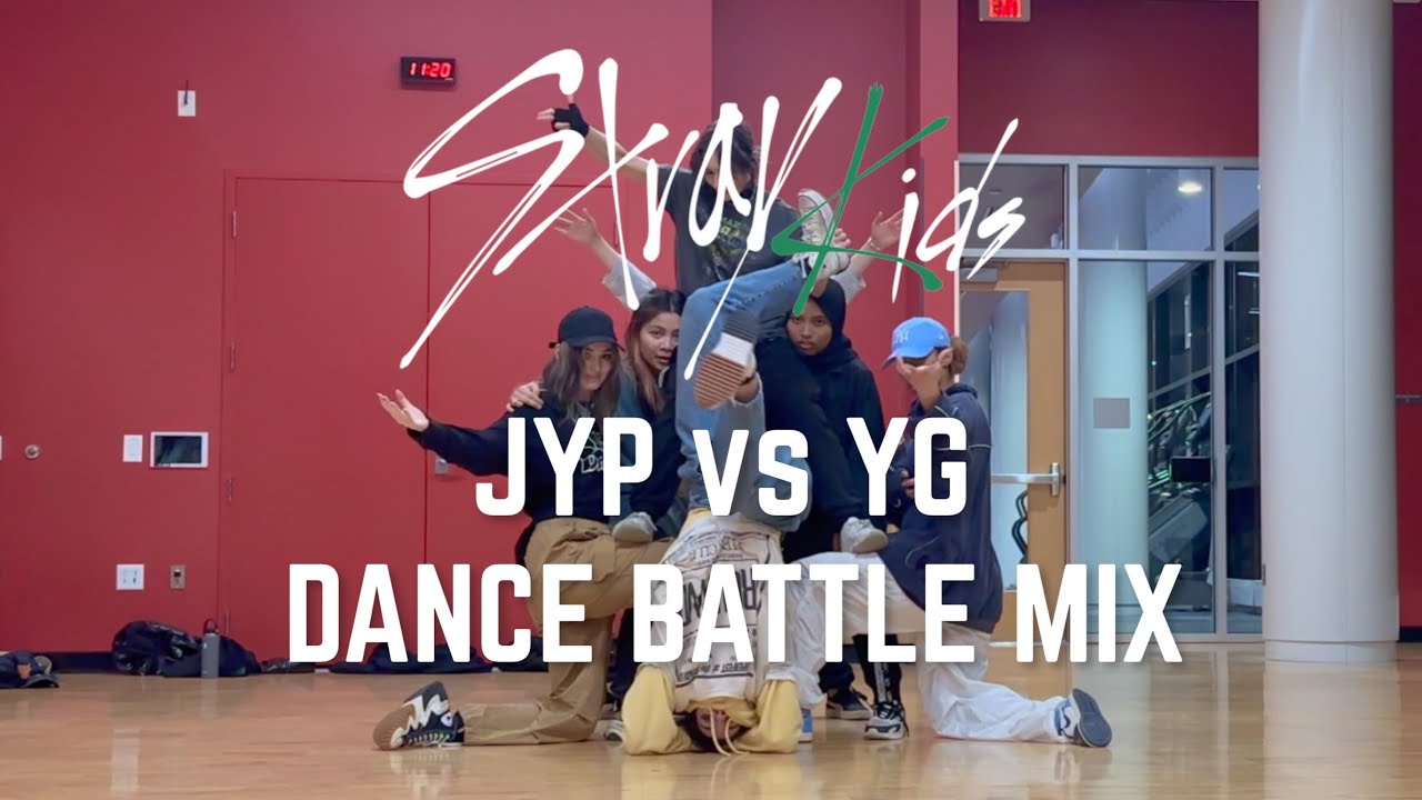 [VIVID] STRAY KIDS: JYP vs YG Dance Battle [DANCE PRACTICE VERSION ...
