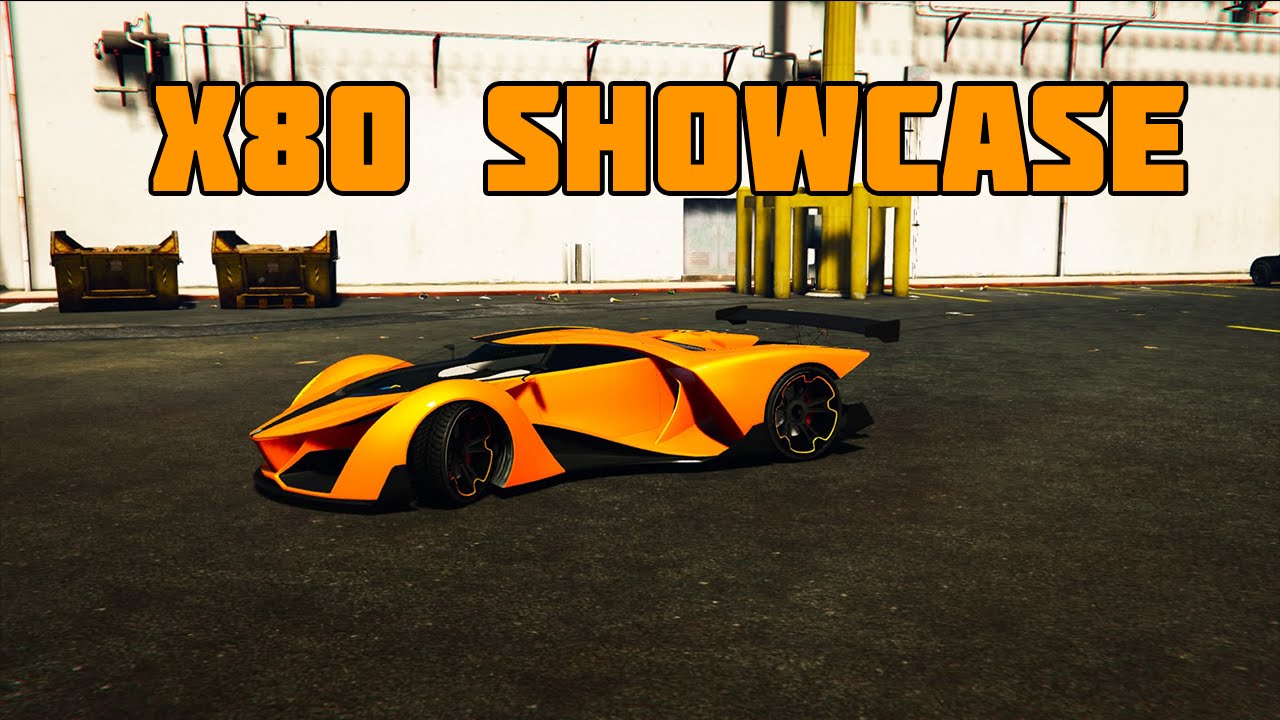 GTA 5 Online - Grotti X80 Proto Showcase - Rockstar Editor - YouTube