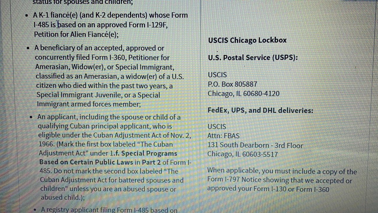 HOW TO FIND THE RIGHT ADDRESS FILING FEE FOR USCIS APPLICATION I 129f HOW TO FIND THE RIGHT ADDRESS FILING FEE FOR USCIS APPLICATION I 129f