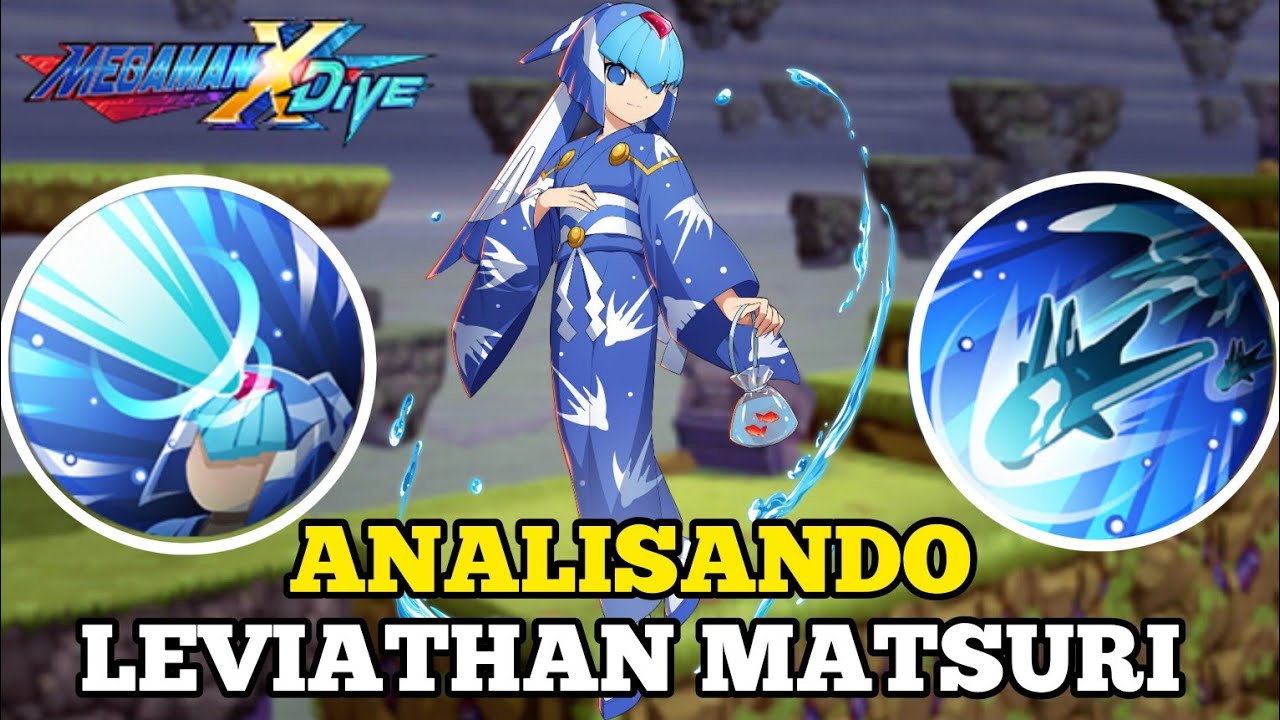 ANALISANDO - LEVIATHAN (MATSURI) - HABILIDADES - REVIEW - GAMEPLAY - MEGA MAN X DIVE - ANDROID ...