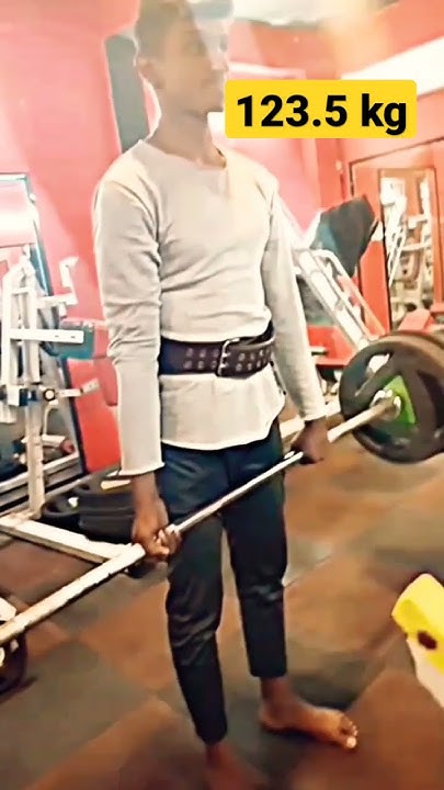 123 kg weight lifting - YouTube