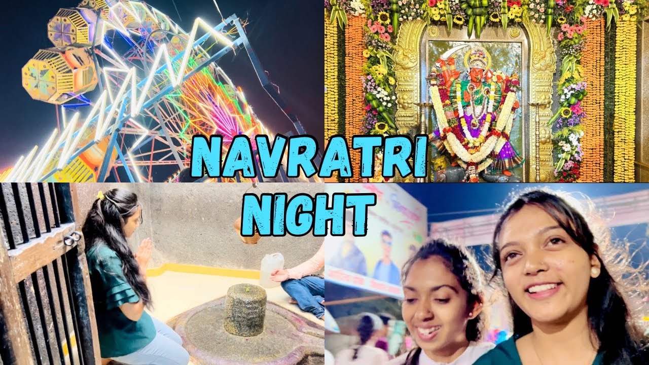 Navratri special vlog🌸 | 🎡mela🎠| girls nighout | india’s biggest ...
