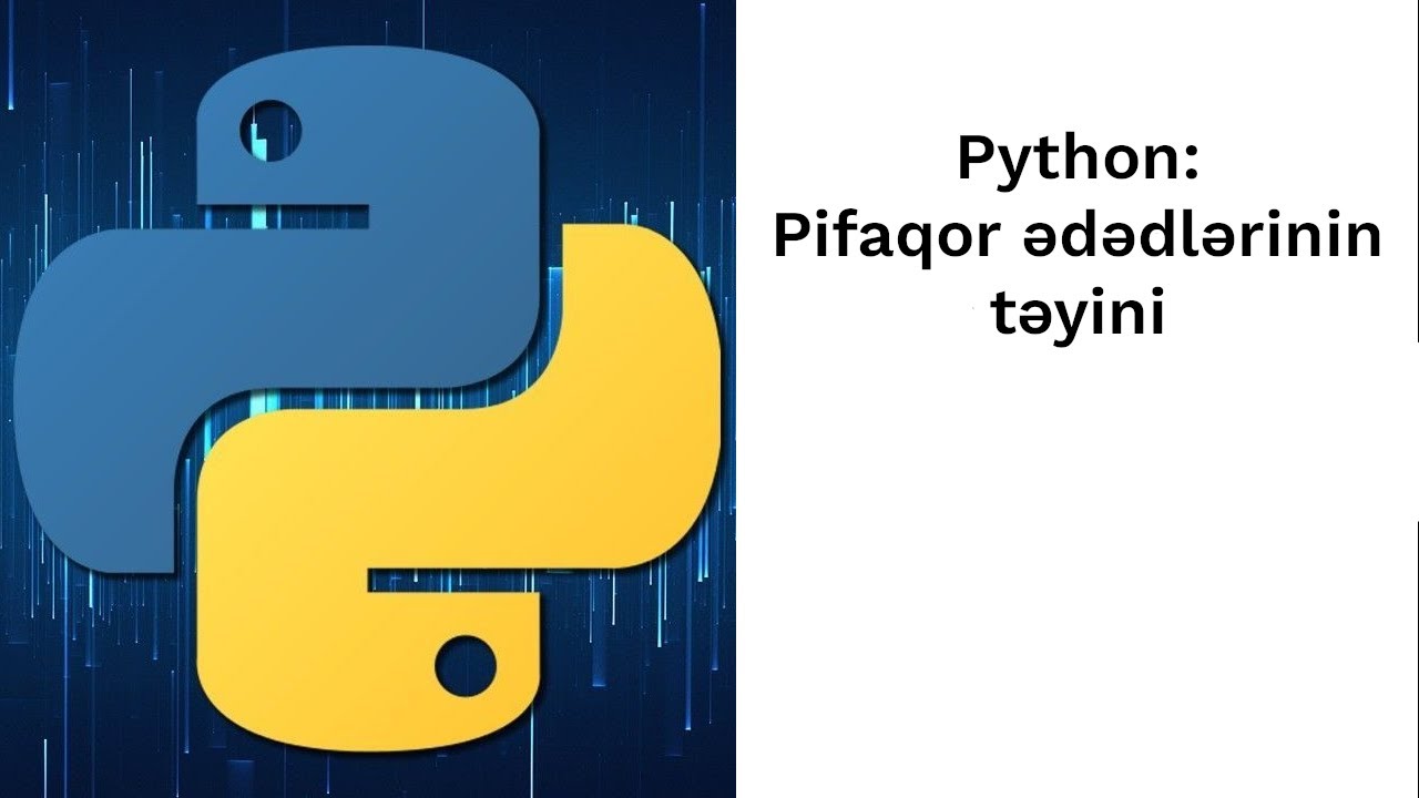 Python DİM Abituriyent: Pifaqor üçlüklərinin təyini. - YouTube