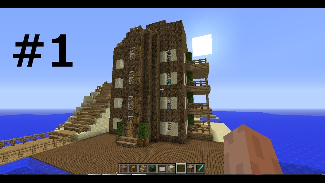 [CONSTRUCTION]- Minecraft: L'hôtel Médiéval ! HD ( EP.01 ) - YouTube