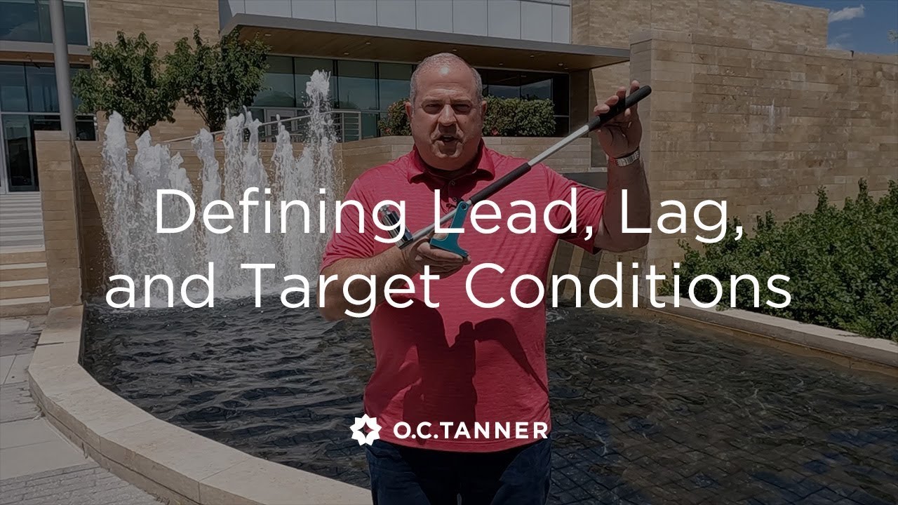 Lead, Lag, and Target Condition for Goal Setting - YouTube