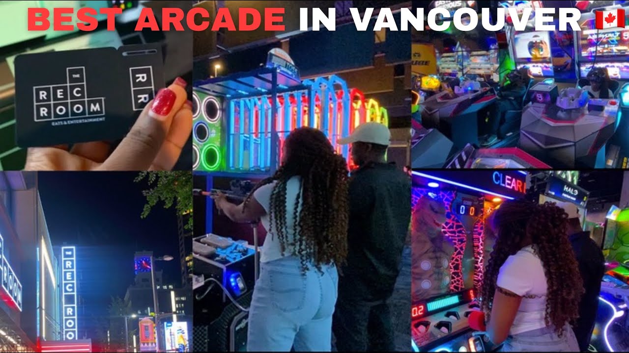 INSIDE The BEST Arcade in Vancouver 🇨🇦 | Rec Room Tour + Fun Night Out ...