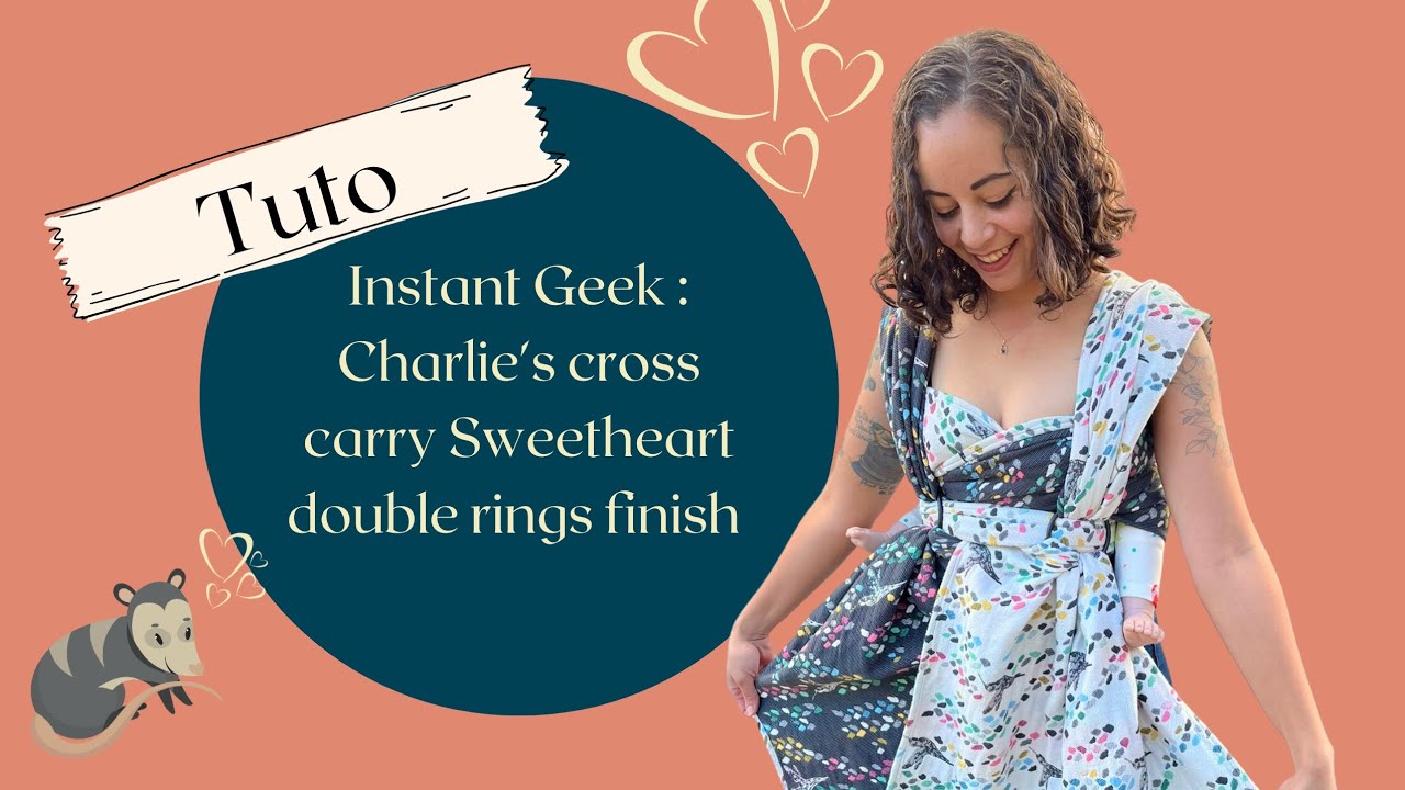 Charlie's Cross Carry Sweetheart double rings finish - French, Francais ...