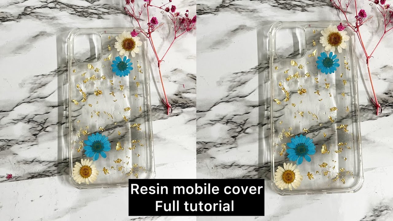 Resin mobile cover full tutorial - YouTube