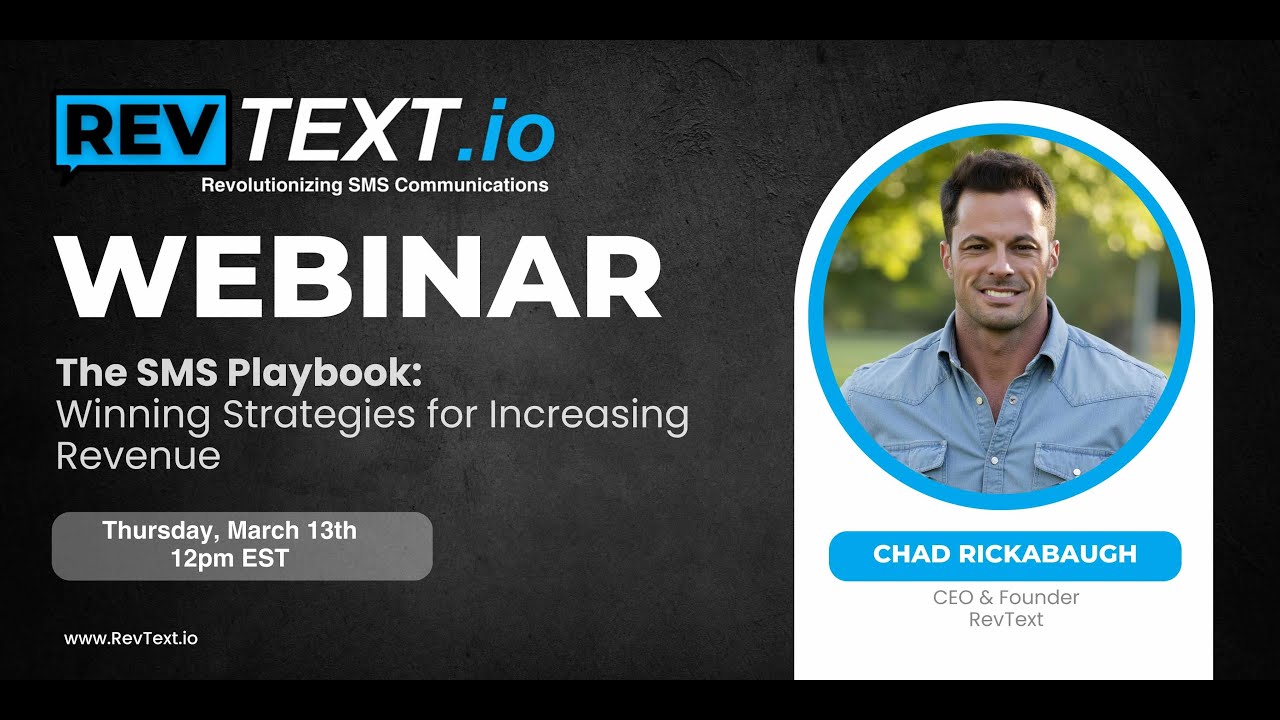 The SMS Playbook: Winning Strategies for Increasing Revenue - YouTube