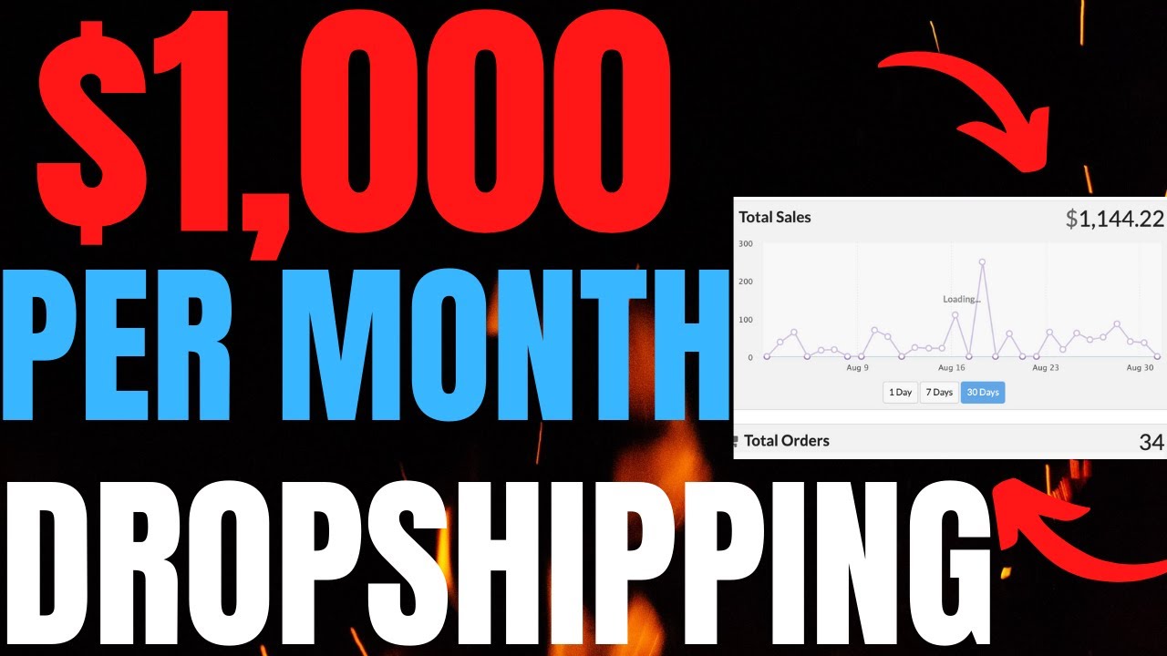 $1,000 per Month Dropshipping 1-3 Days USA Ecommerce Dropshipping With ...