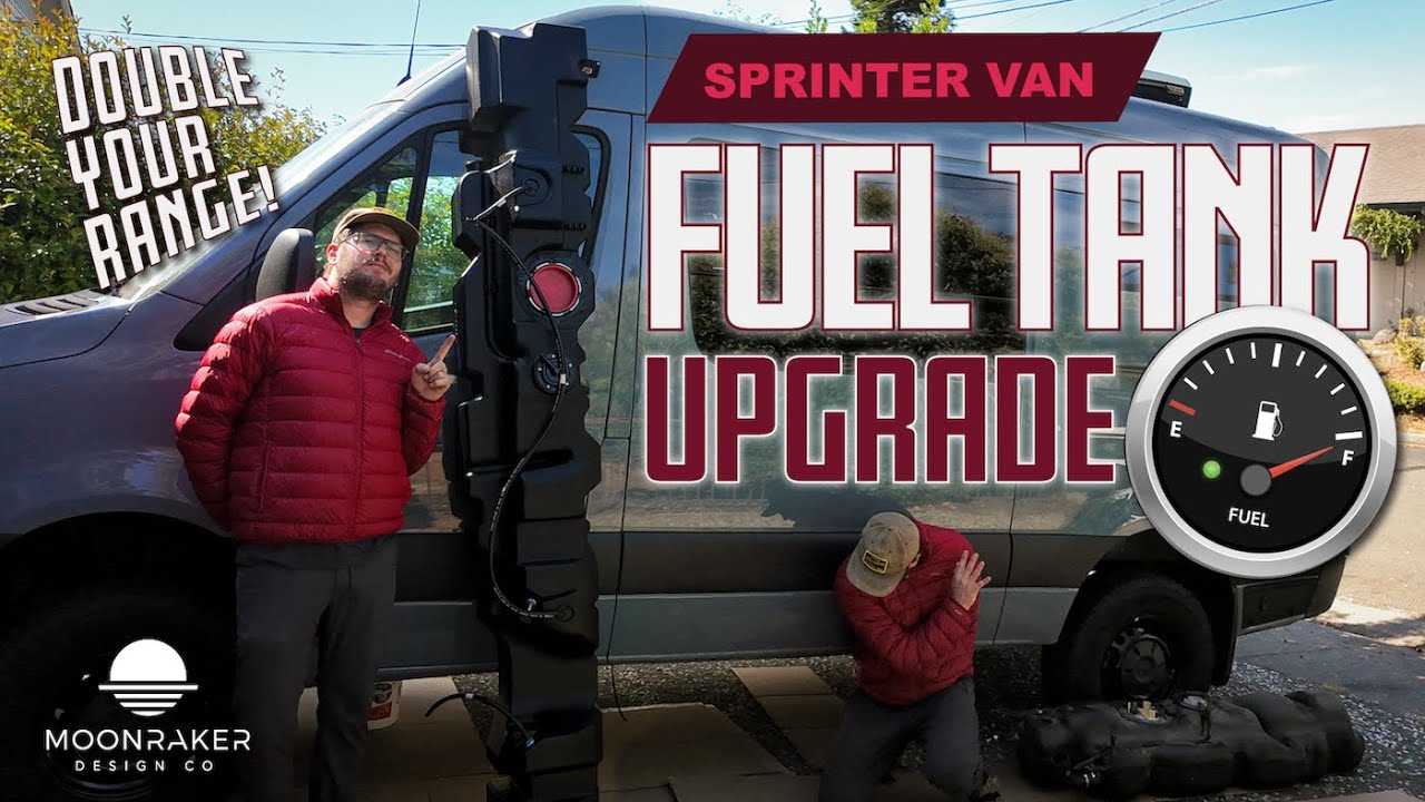 S&B 47 Gallon Sprinter Van Fuel Tank Upgrade! - YouTube