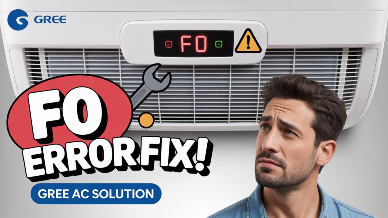 Gree AC F0 Code? Here’s the Real Solution! - YouTube