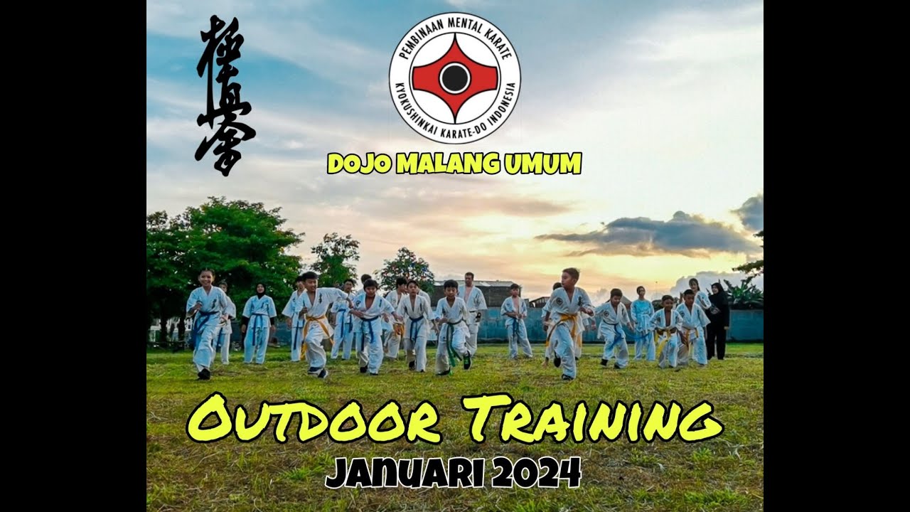 OUTDOOR TRAINING DOJO MALANG UMUM - YouTube