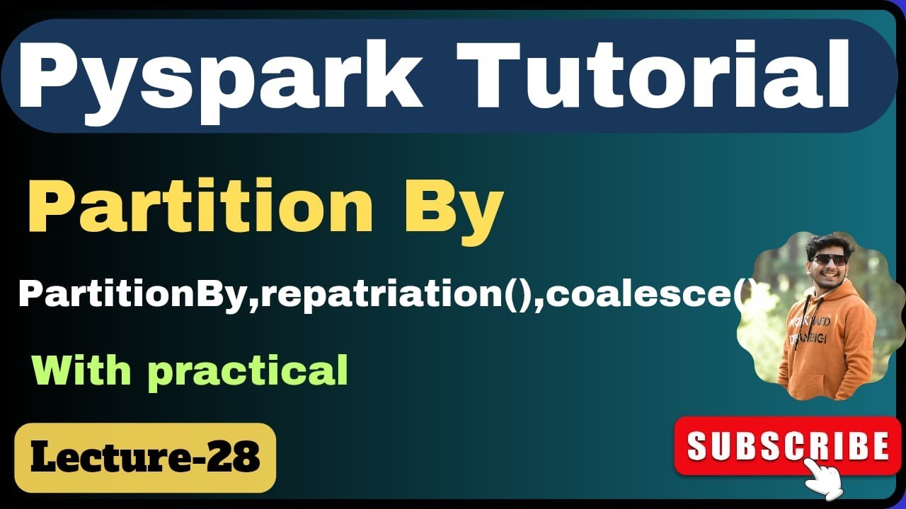 28 Partitionby In Pyspark Pyspark Tutorial Youtube 2535