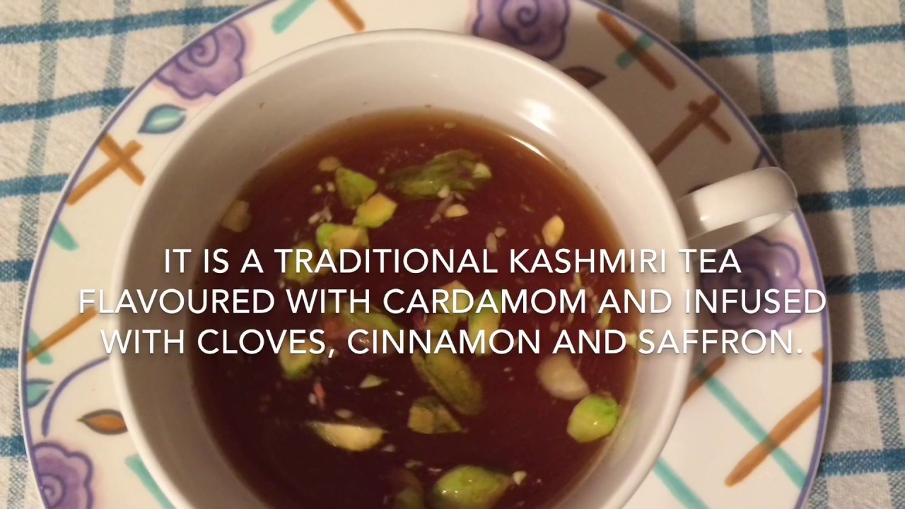 KASHMIRI KAHWA - A CAFFEINE FREE HEALTHY REFRESHING DRINK/ RECIPE No:16 ...