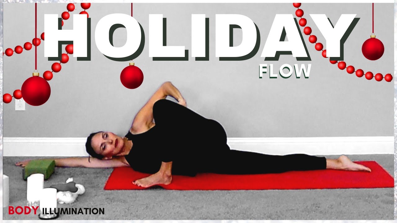 Yoga for Christmas Yin Full Body Myofascial Release for Holiday Stress ...