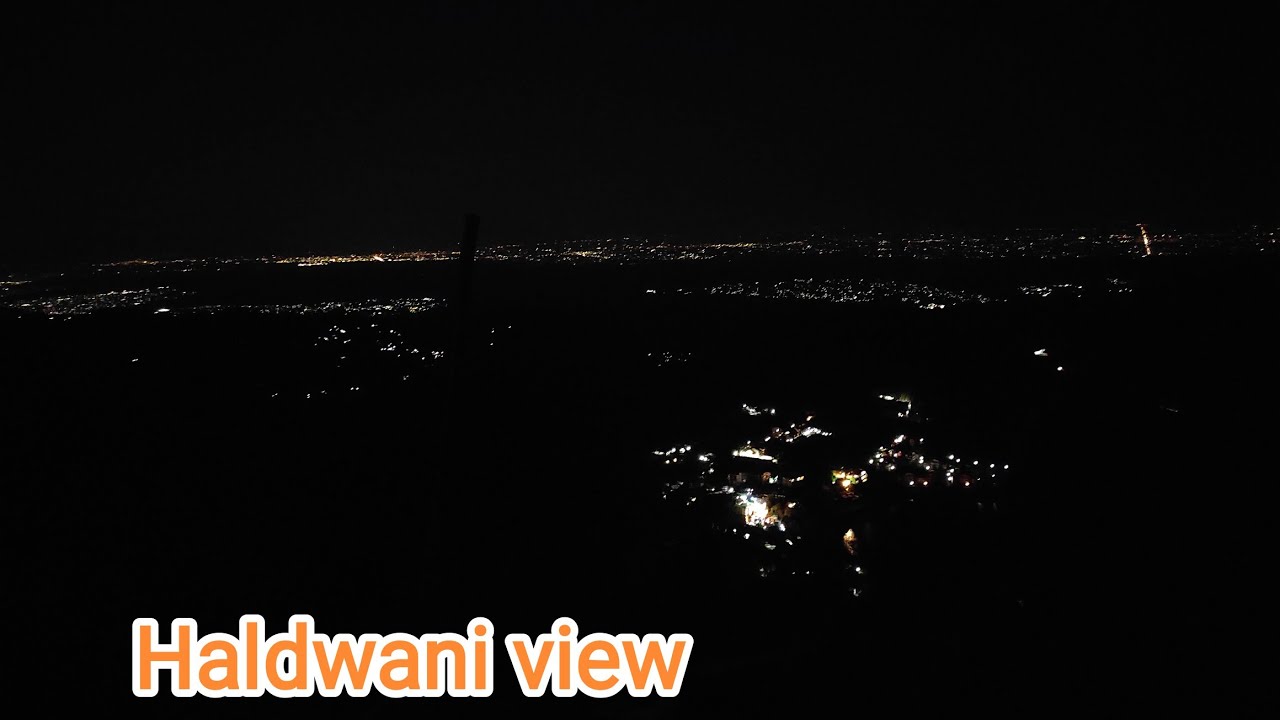 haldwani city night view, near khurpatal view point Nainital! #night # ...