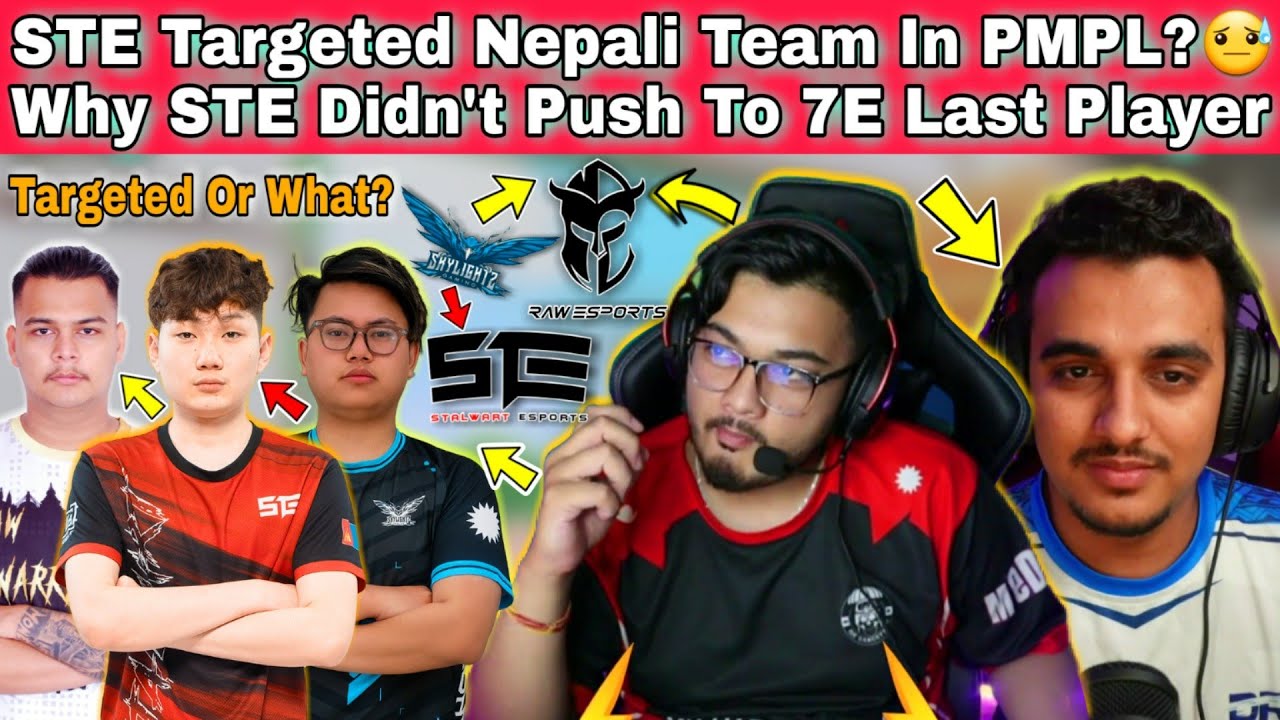 STE Target To Raw Esports Or What?😡|Why STE Didn't Push To 7E😥 ...