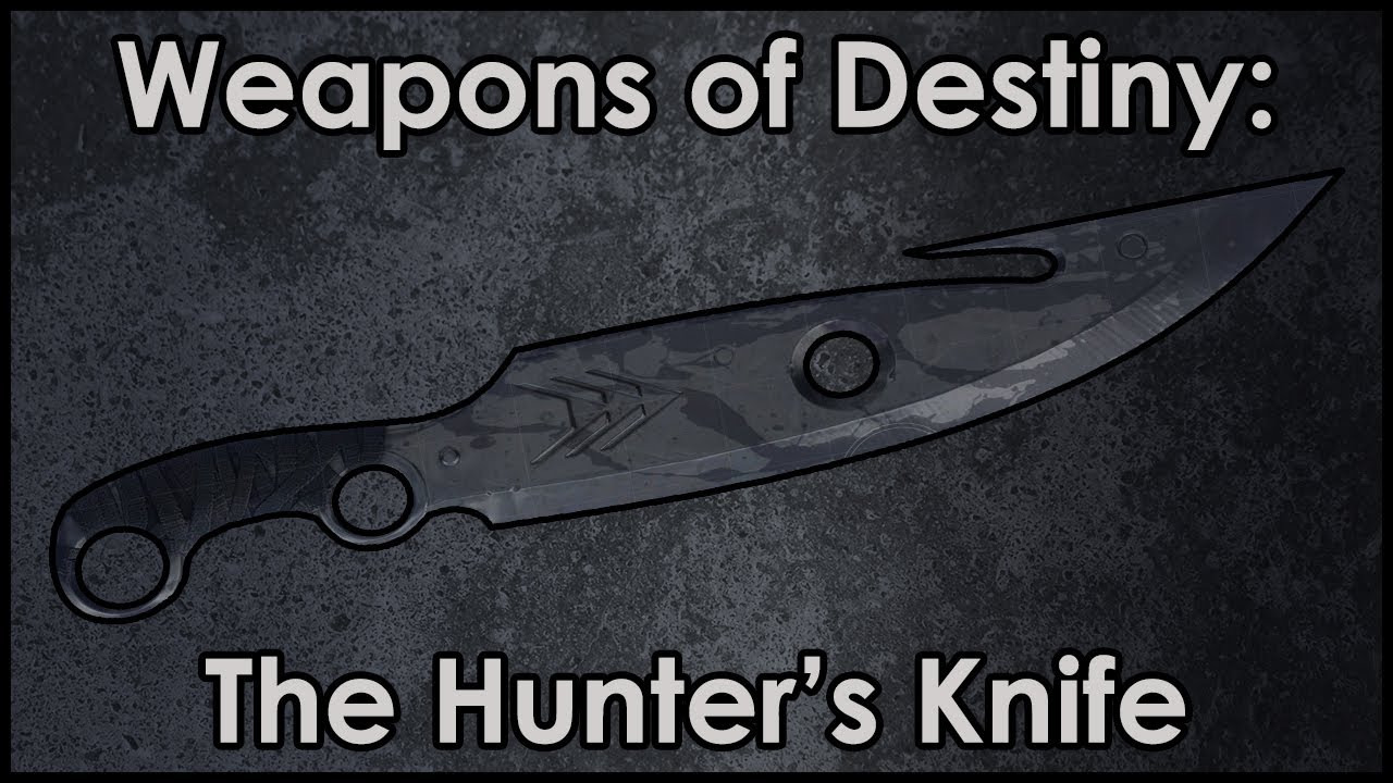 Destiny Weapons: The Hunter's Melee Knife! (Destiny Drawing Board ...