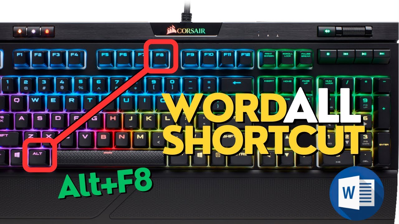 how to find all shortcut keys of MS Word? #newvideo #wordshortcutkeys ...
