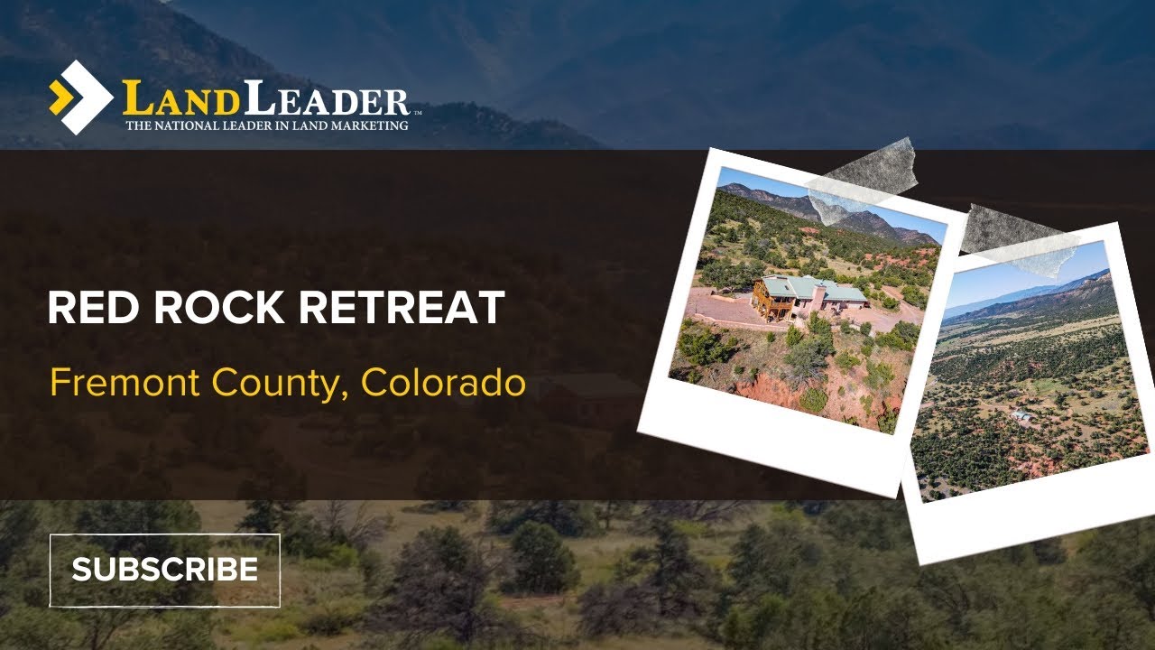 Red Rock Retreat | Fremont County, Colorado | Available - YouTube