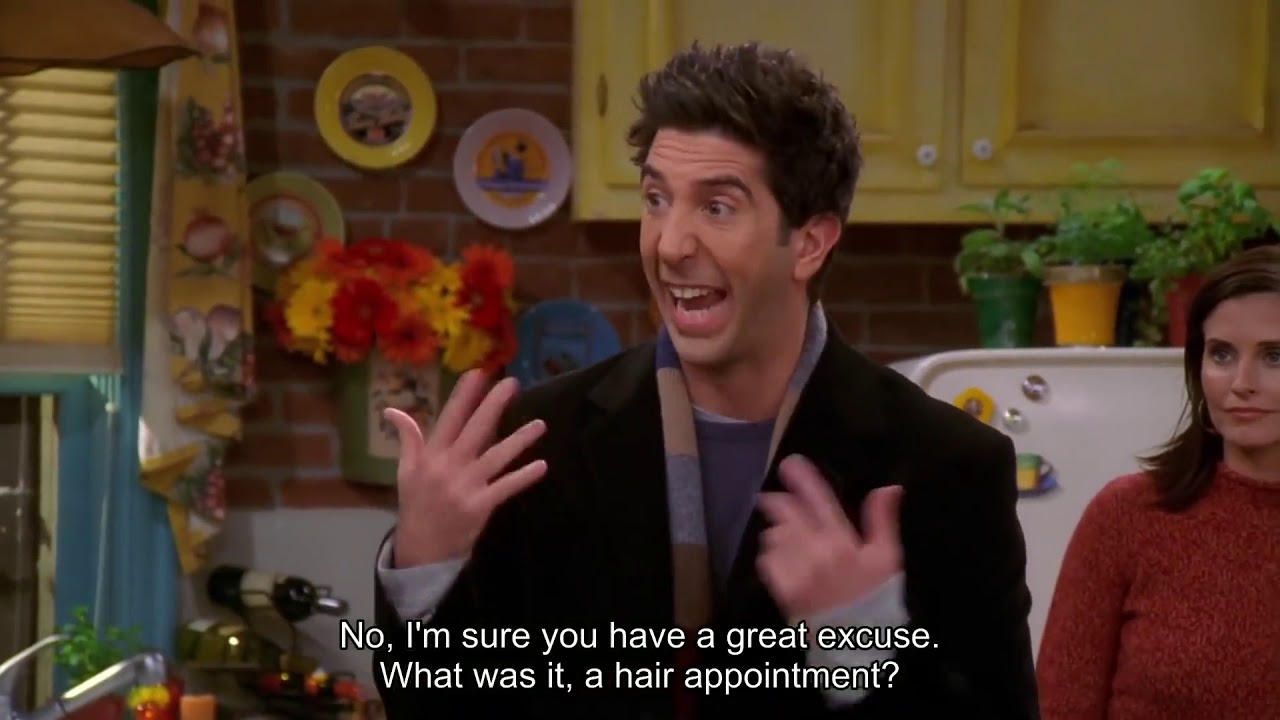 Friends - Dr. Ross Geller - YouTube