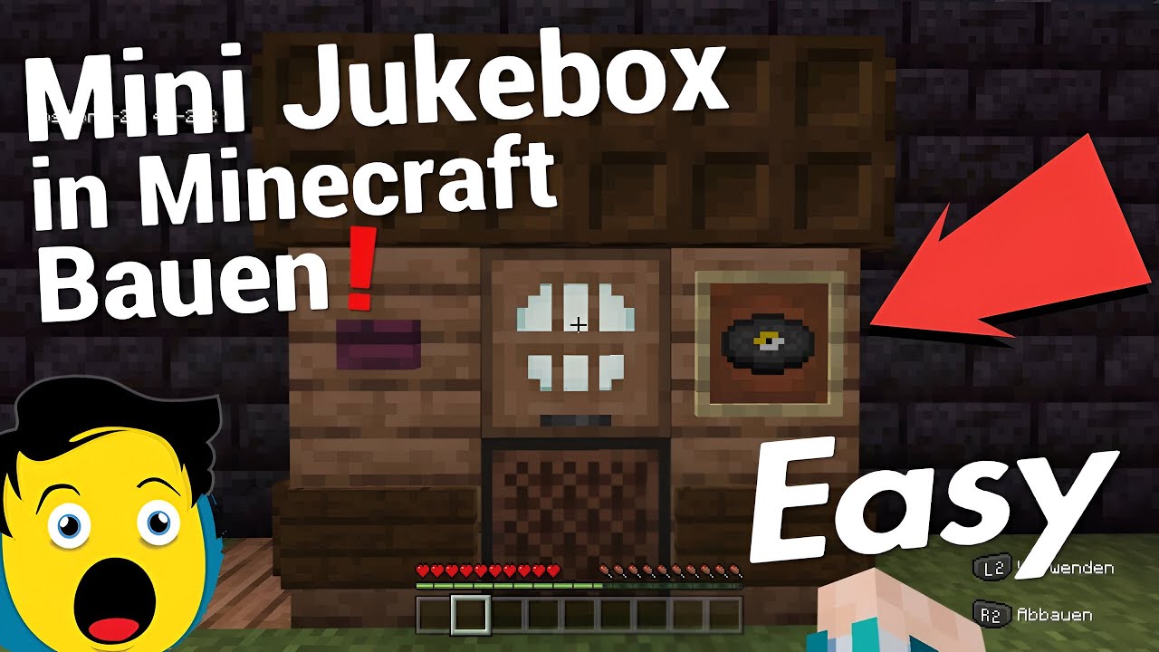 Automatischen Schallplattenspieler selber bauen Mit Redstone in ...