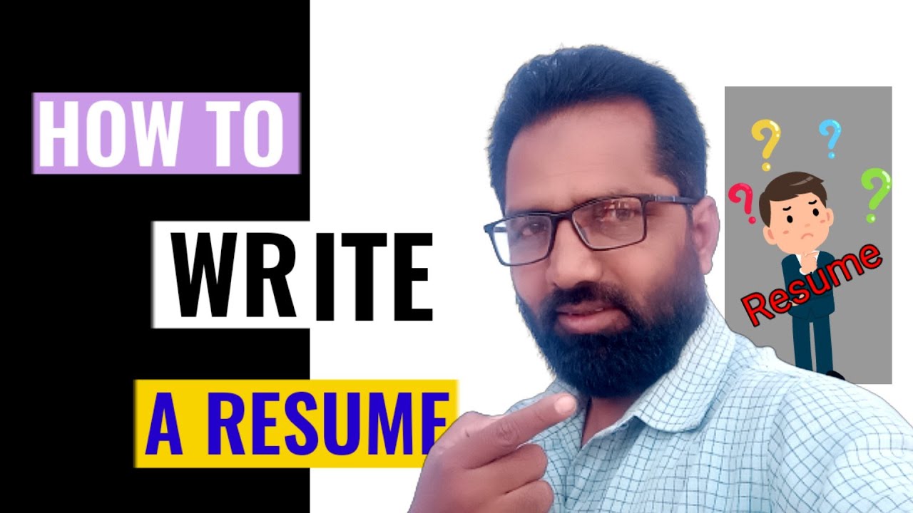 Medical Representative (MR) HOW to write a resume - YouTube