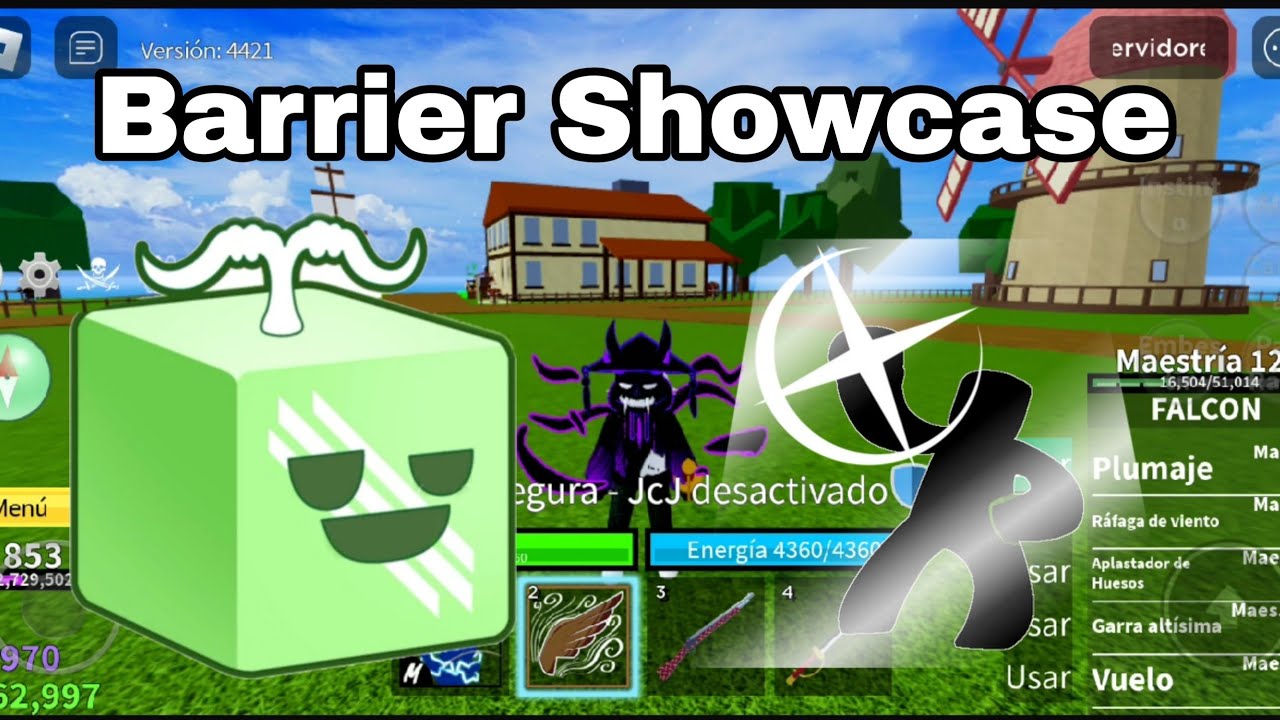 Bloxfruits Barrier Showcase - YouTube