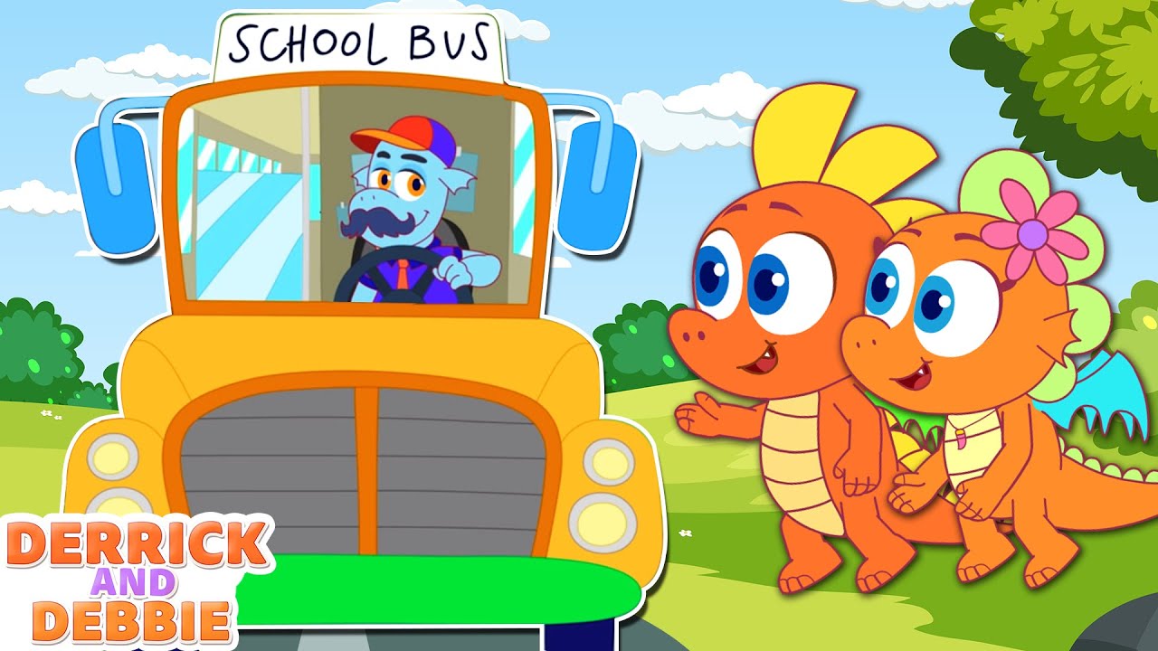 Wheels On The Bus 🚌 + Many More Nursery Rhymes And Kids Songs | Derrick ...
