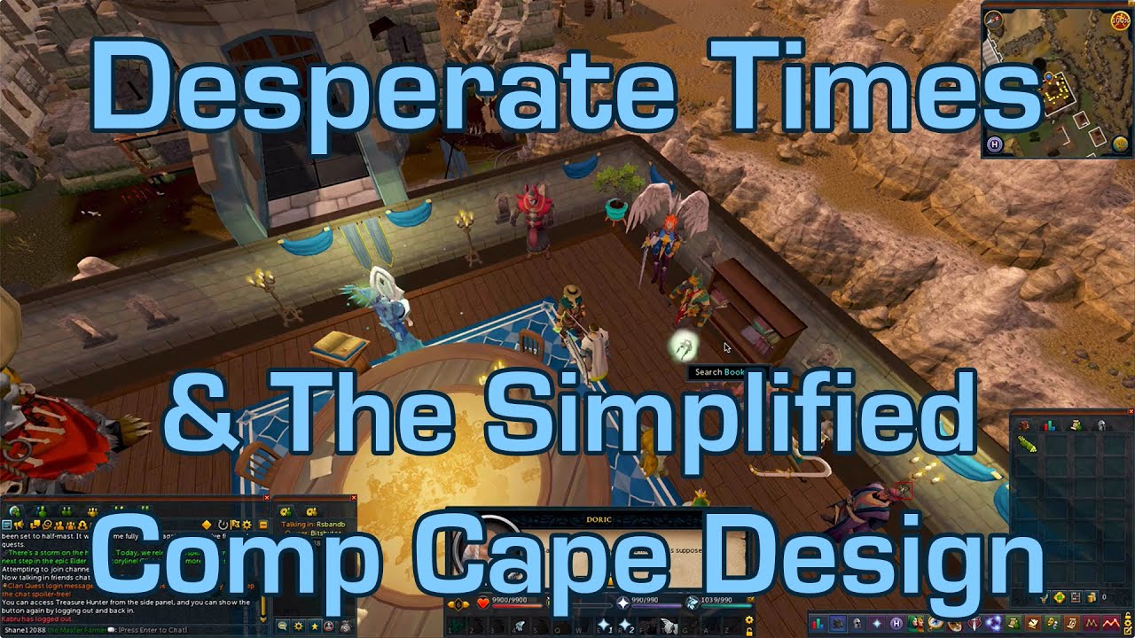 Desperate Times and Simplified Comp Cape Design | Weekly RuneScape Byte ...