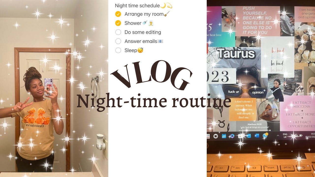 MY FIRST EVER VLOG! | Night-time routine | SPRING BREAK EDITION - YouTube