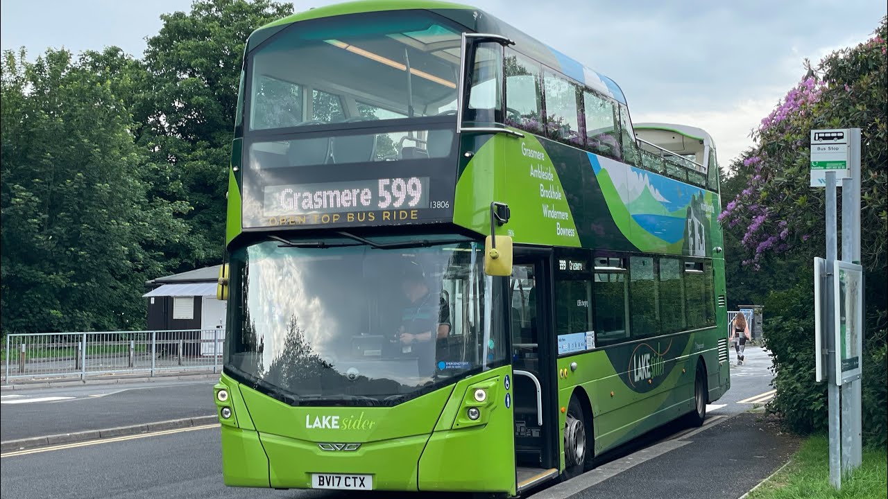 *High Revs* Stagecoach Lakes Volvo B5TL Gemini 3 13805 (BV17 CTU ...